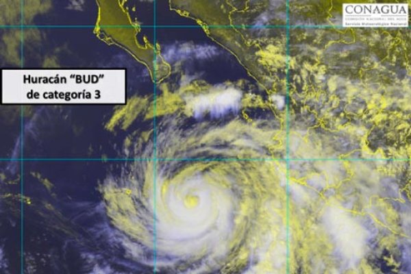 12 municipios del sur de Sonora en alerta azul por huracán “Bud” :: Ser ...